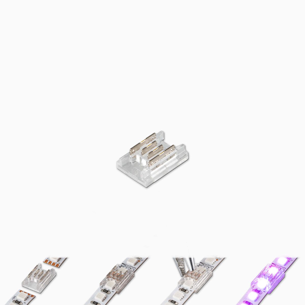 8mm schmaler RGB LED Streifen mit 120 LEDs/m, 9,90