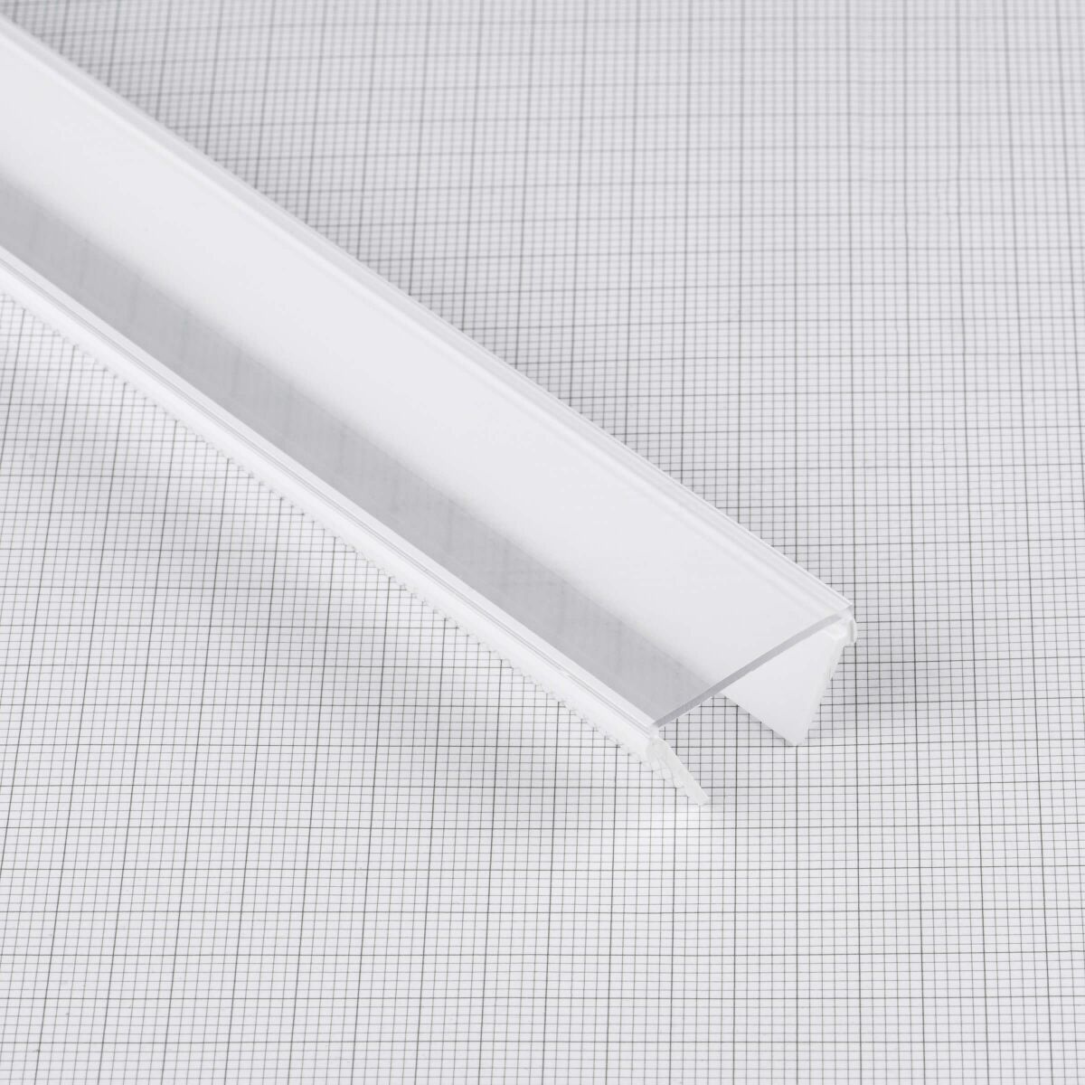 LED Profil LIZUS – verputzbares Deckenprofil, 9,70