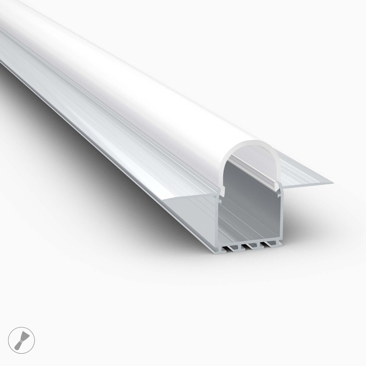 LED Profil G5-6 für Glaskanten mit 5-6mm Materials, 8,00